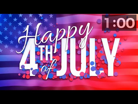 Countdown to July 4th: Ignite Your Patriotism in Just 1 Minute! - YouTube
