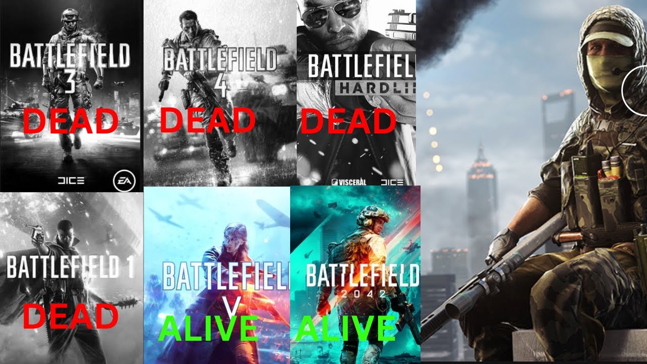 Best Battlefield Games Ranked by how alive they are - YouTube