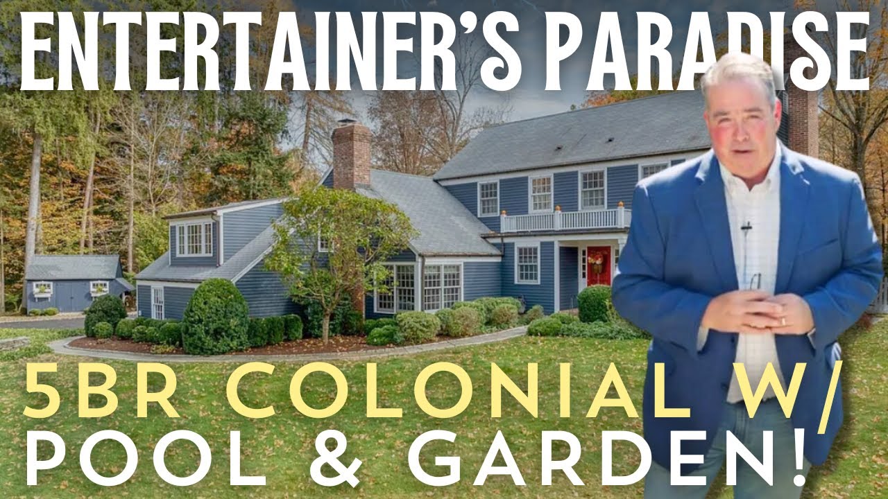 Inside This Colonial Dream Home: Heated Pool, Private Oasis & Rare ...