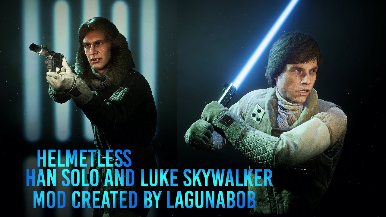 Helmetless Hoth Han and Luke Mod by lagunabob - YouTube
