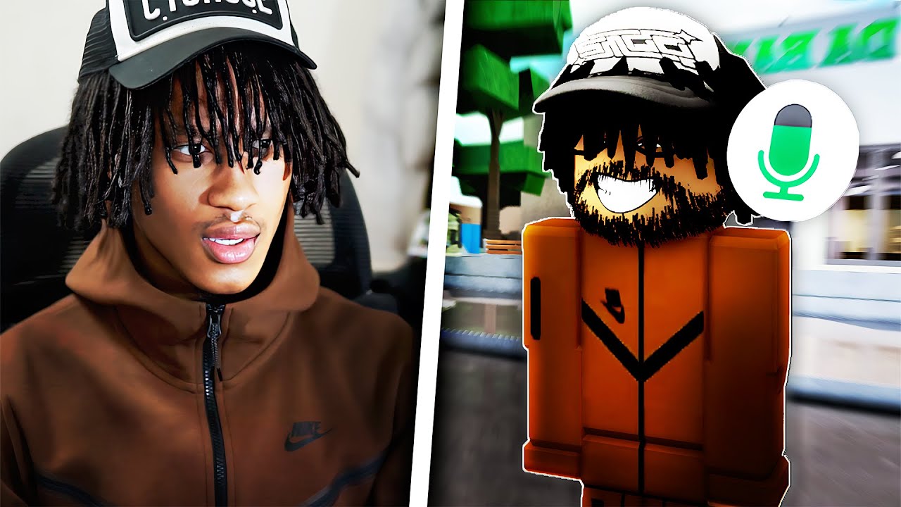 DRESSING AS MYSELF IN ROBLOX DA HOOD! - YouTube