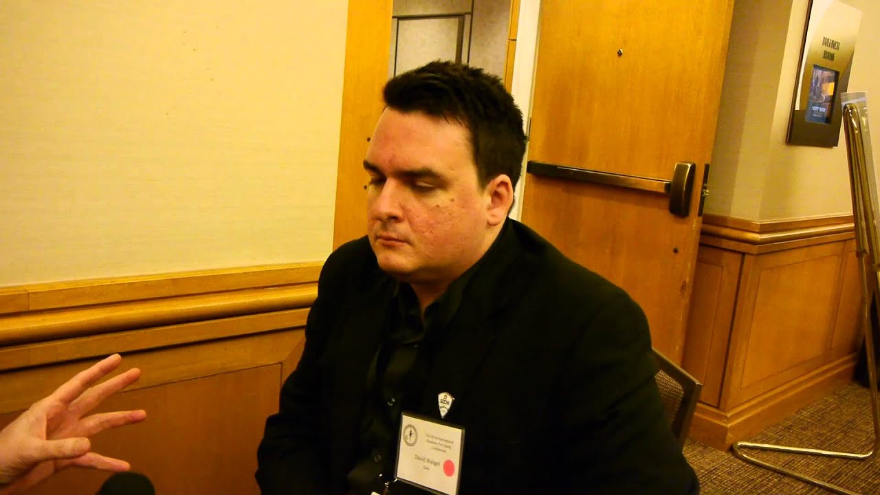David Weigel whines about interview. Pt 2 - YouTube