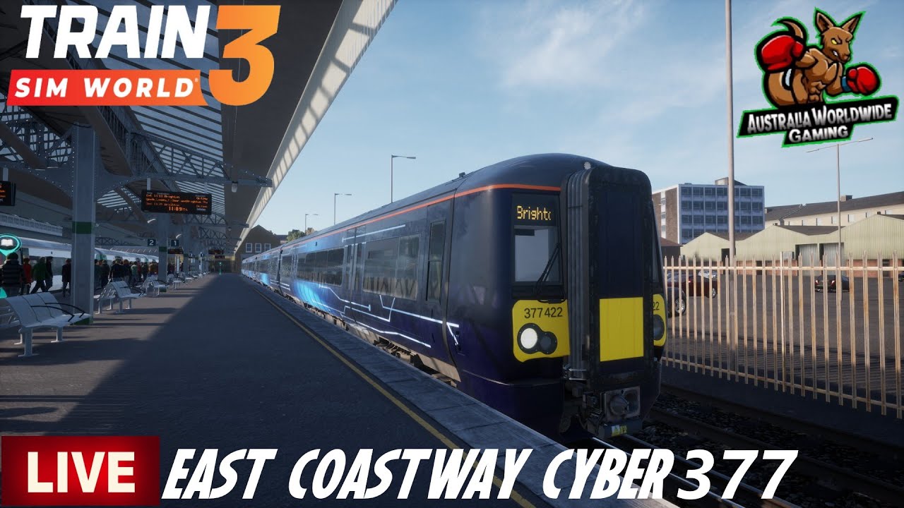 Train Sim World 3 LIVE|East Coastway Cyber Class 377|Tuesday 25th ...