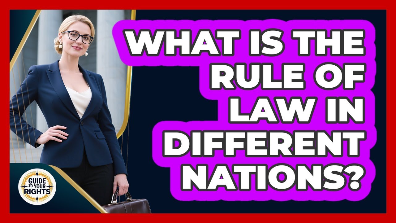What Is The Rule Of Law In Different Nations? - Guide To Your Rights ...