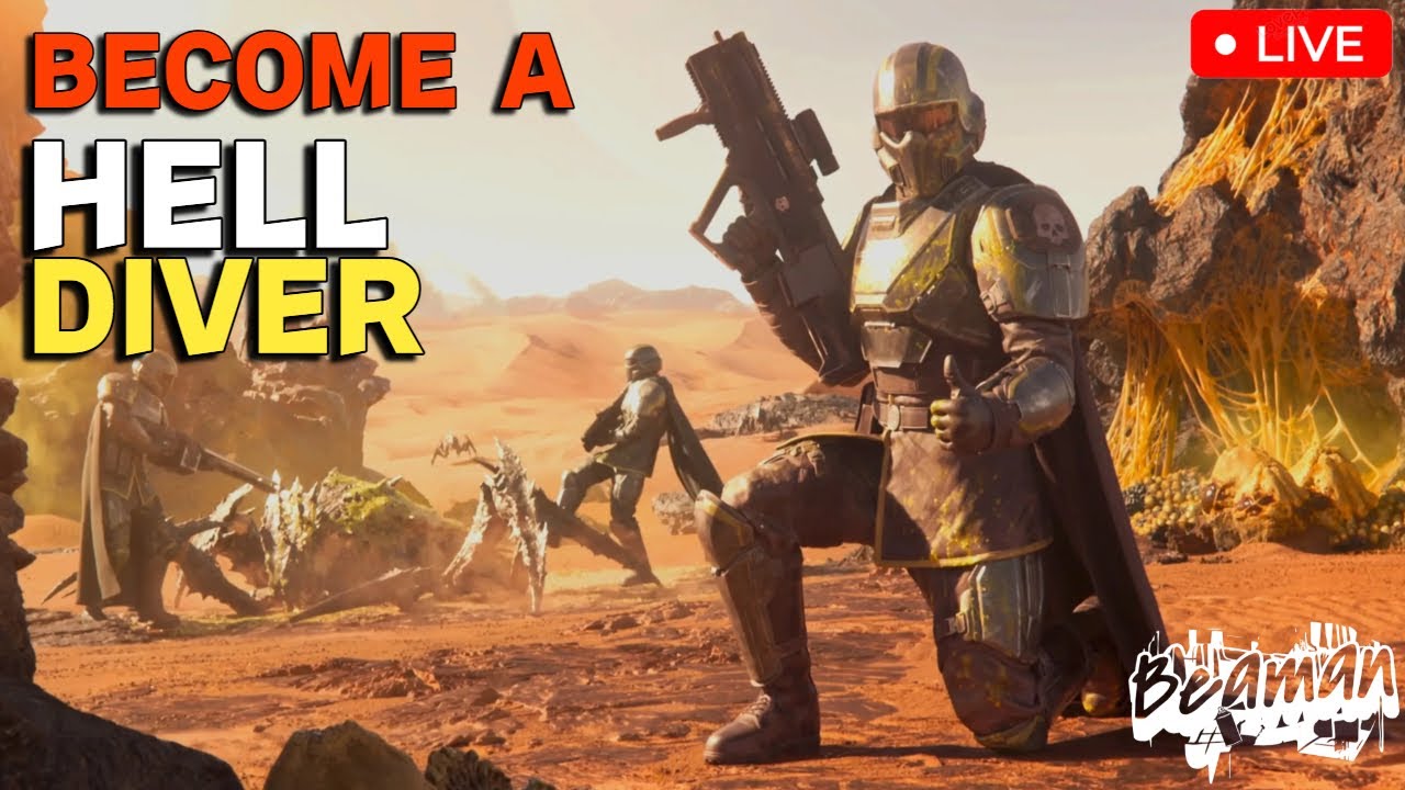 Helldivers 2 Spreading Freedom And Democracy Road To 2k Subs - YouTube