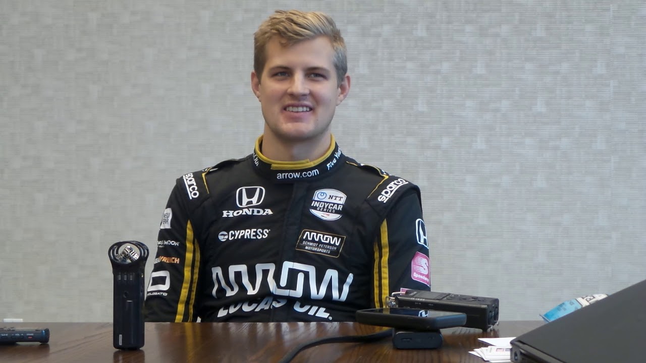 Q&A with rookie IndyCar driver Marcus Ericsson - YouTube