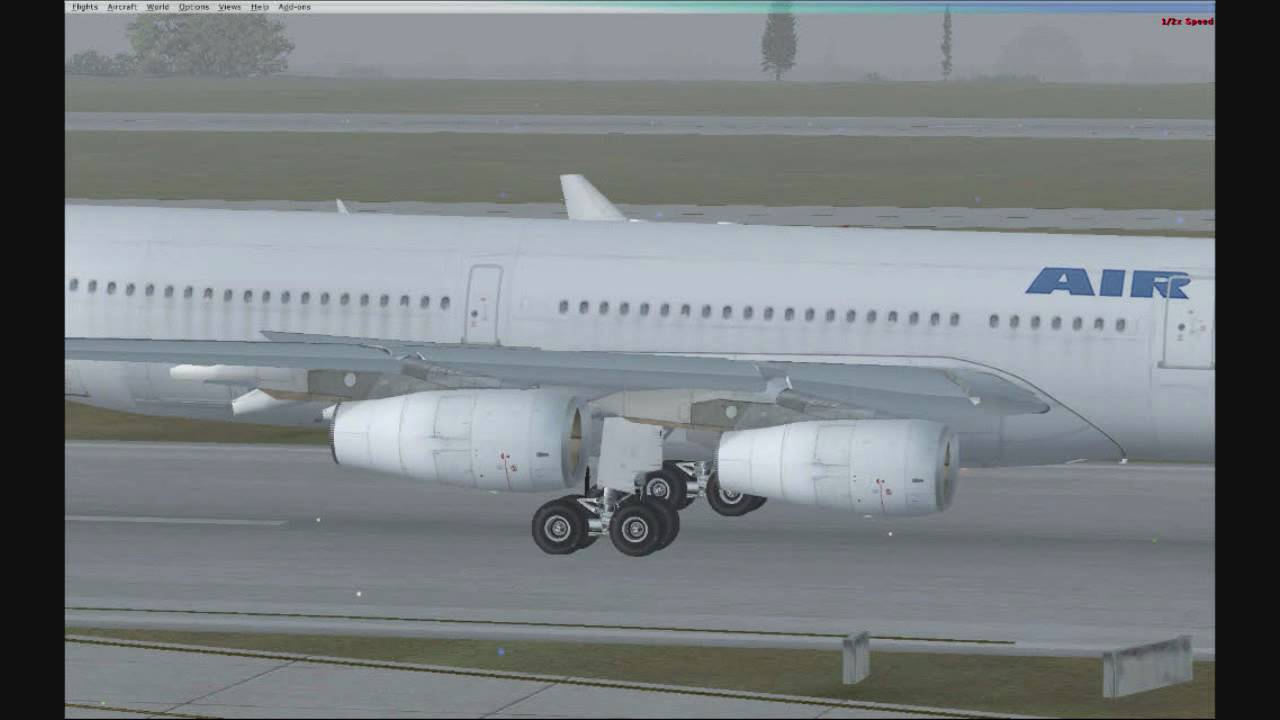 AIR FRANCE A340 300 PART 3 - YouTube