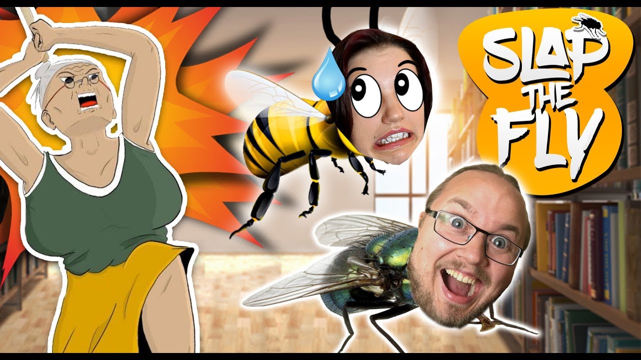 TVÅ FLUGOR I EN SMÄLL!! 🤣 - Slap The Fly 🐝 - YouTube