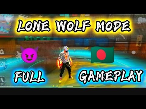 Full gameplay in lone wolf mode😱🥵 || ruok ff songs || free fire ...