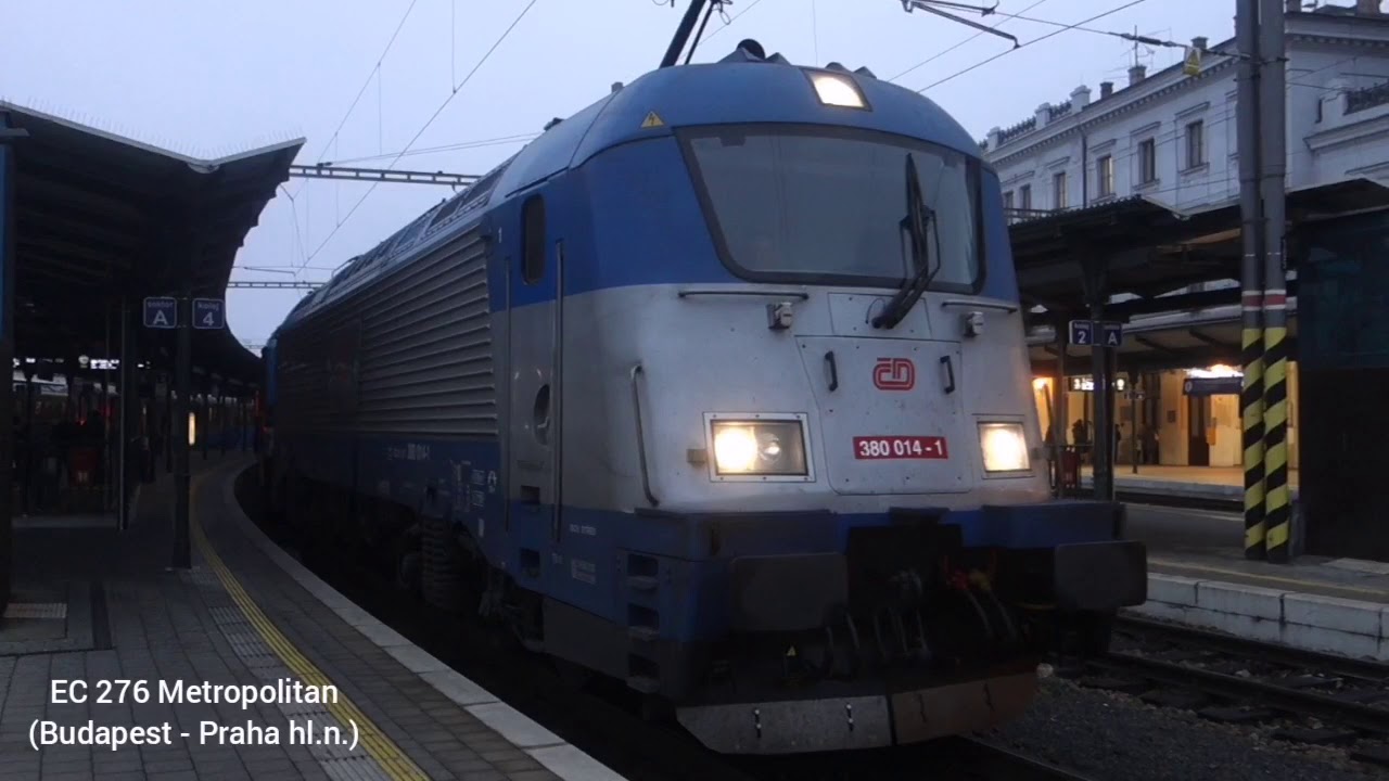 Vlaky Brno hlavní nádraží - 27. 11. 2020 - YouTube