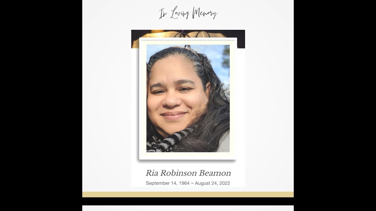 Celebration of Life for Ria Beamon 9/9 - YouTube