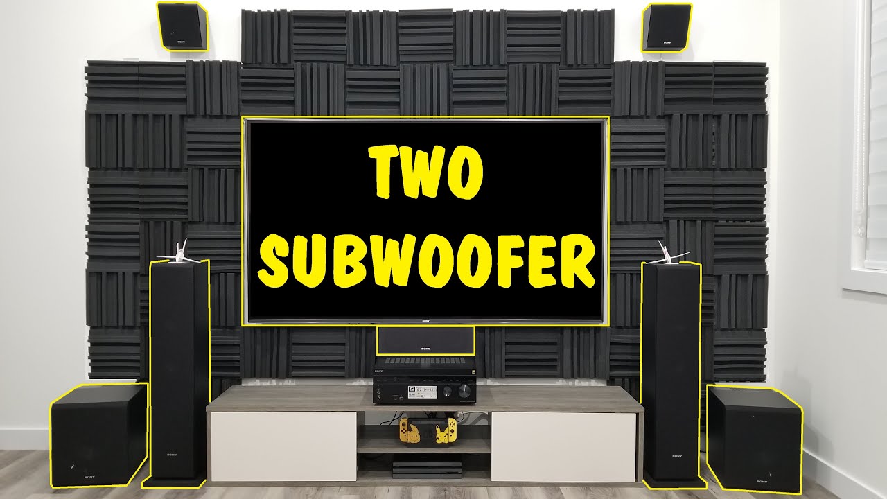 The BEST SONY Sound System Home Theater TOUR + DEMO (DOLBY ATMOS) - YouTube