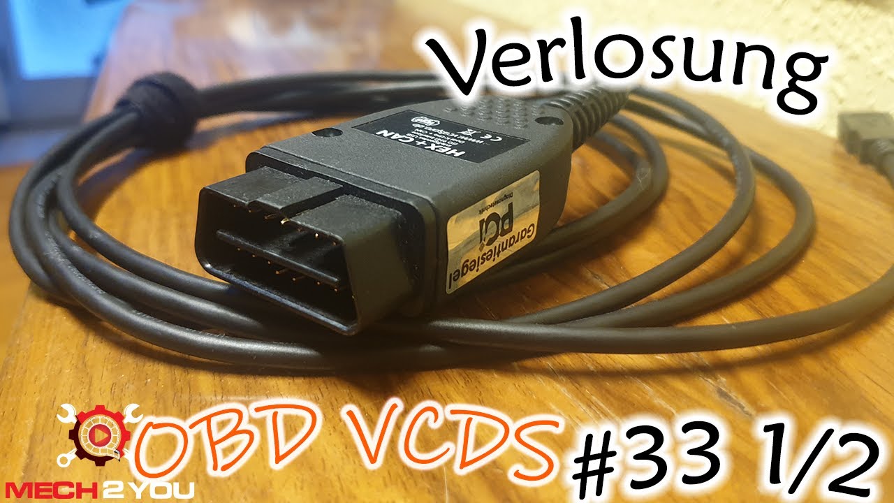 🛠️#33 1/2 Gewinnspiel vom VCDS OBD Adapter - YouTube