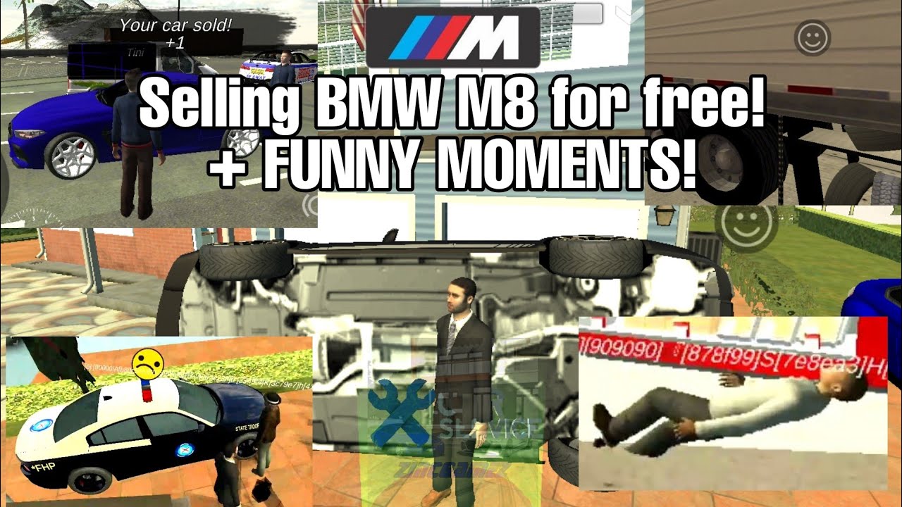Selling BMW M8 FOR FREE!! + FUNNY MOMENTS! | Car Parking Multiplayer ...