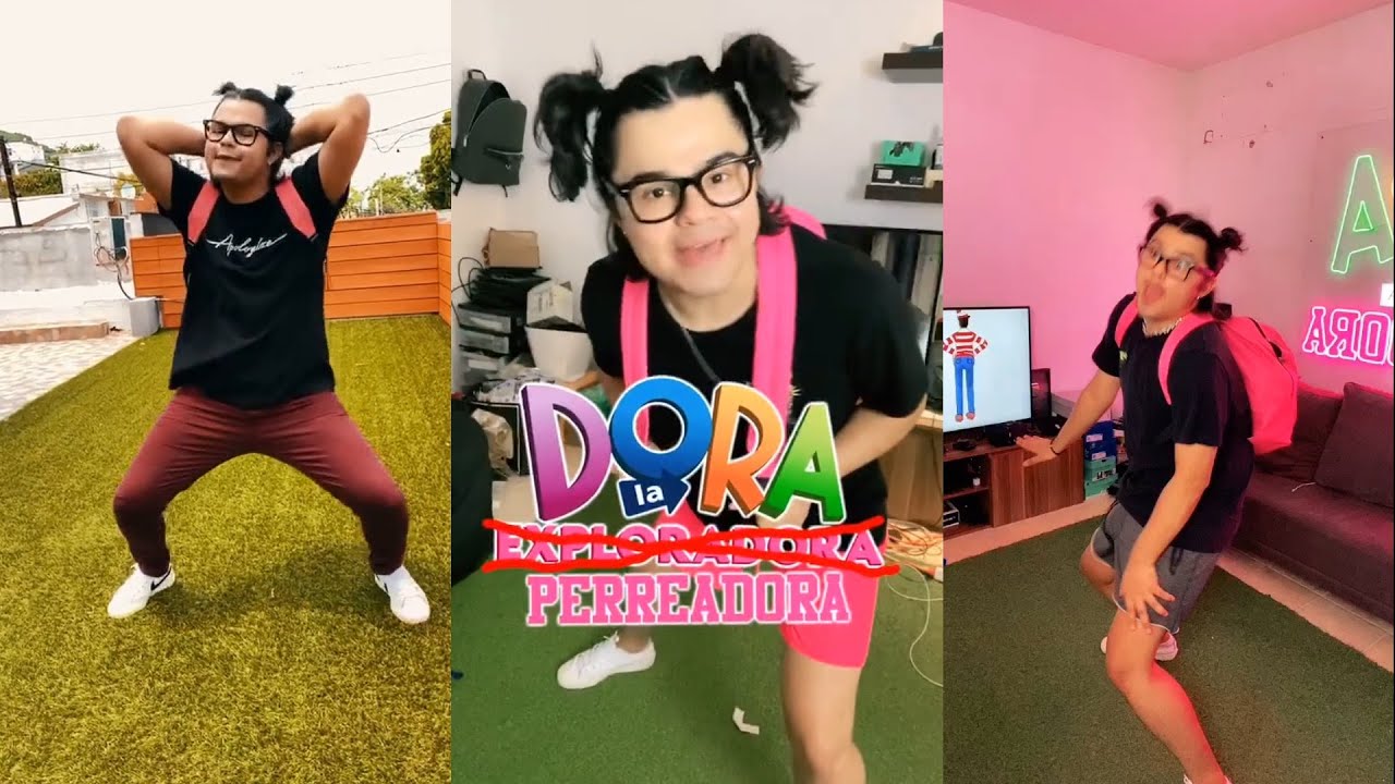 Dora La perreadora Lo mejor de Tik Tok Compilación - YouTube