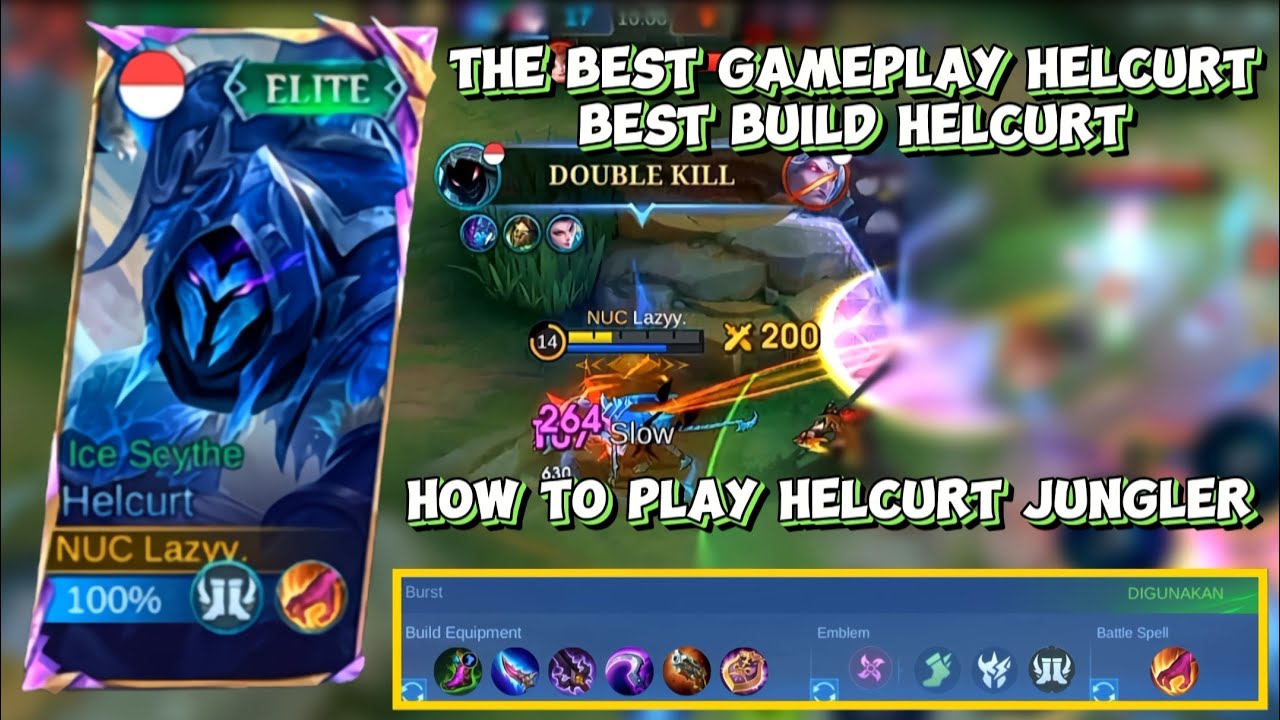 The Best Gameplay Helcurt | Best Build Helcurt | How To Play Helcurt ...