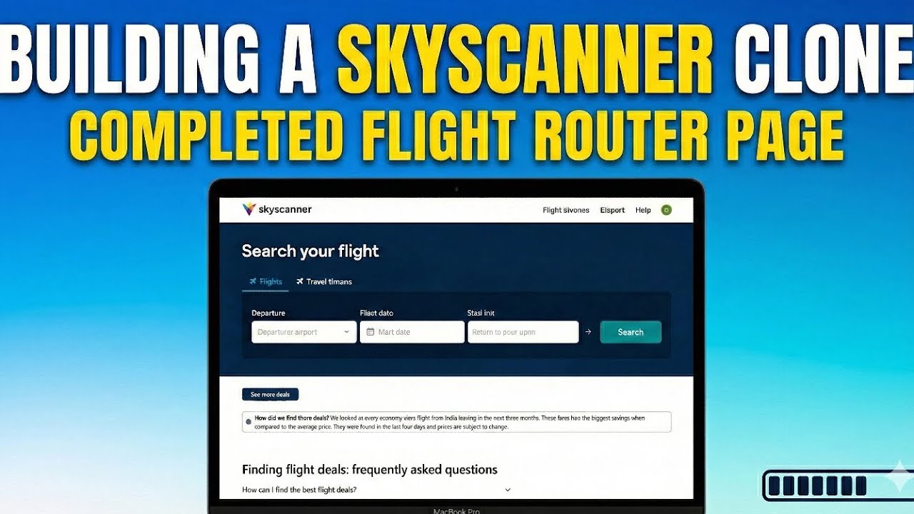 Building a Skyscanner Clone from Scratch: Flight Page Done (React ...