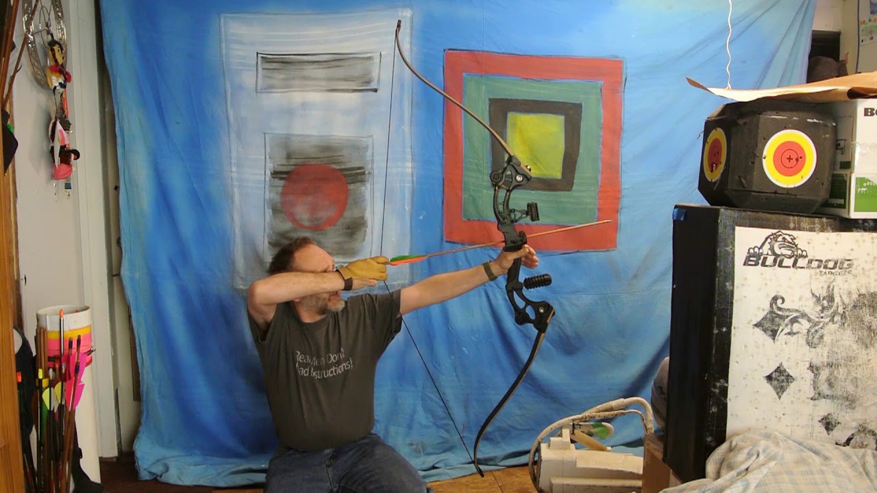 Junxing, F163 , recurve bow , paper tune . - YouTube