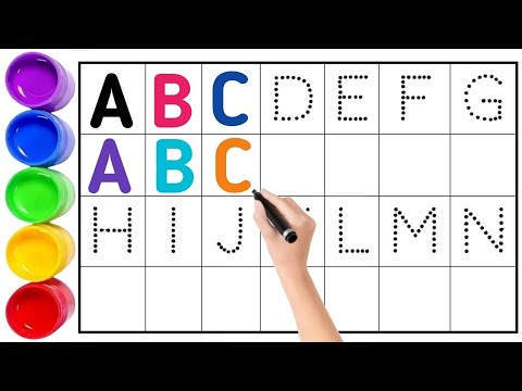 ABC , count 1234 , Alphabet A to Z , ABCD , A for Apple , B for Ball ...