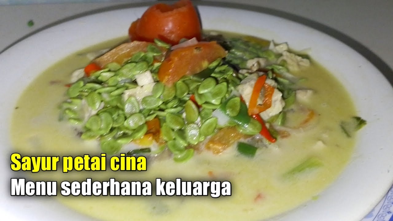 Sayur petai cina - YouTube