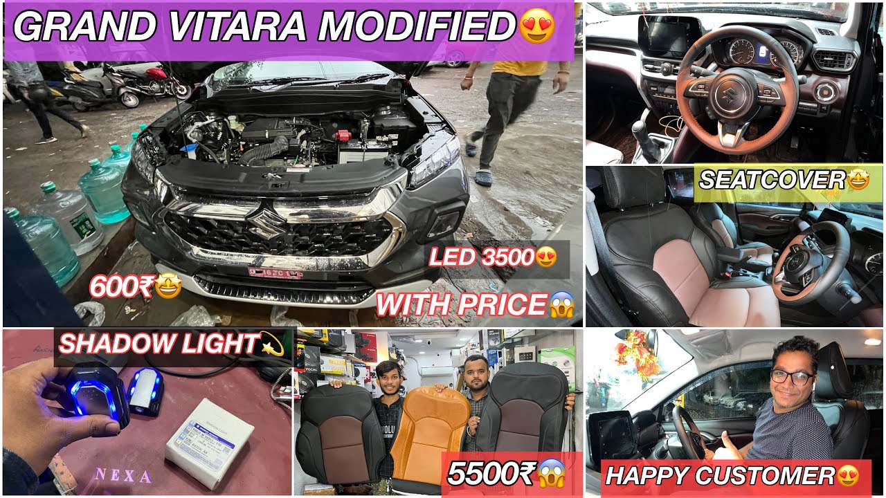 GRAND VITARA 2022 MODIFIED GRAND VITARA SEATCOVER GRAND VITARA ...