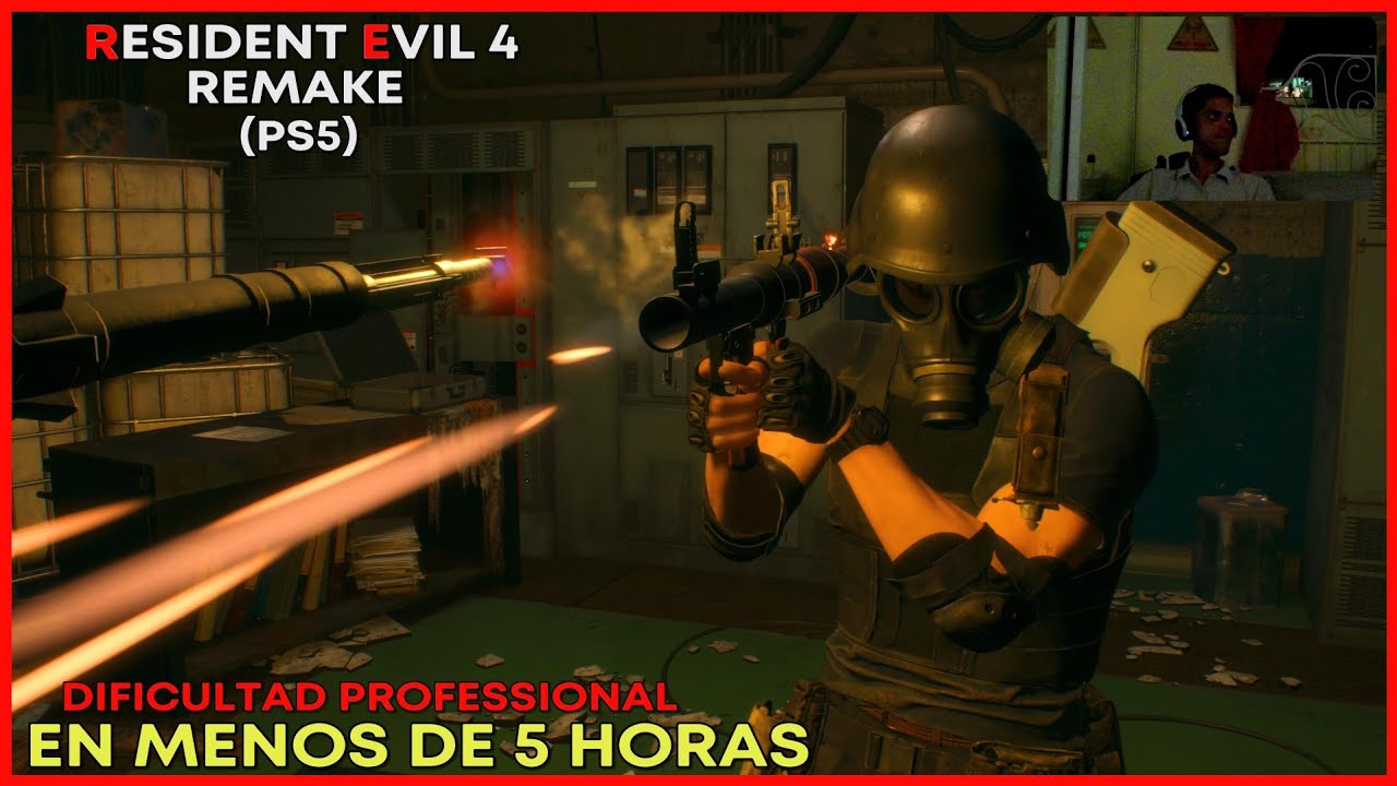 (PS5) SPEEDRUN Bazooka Infinita Dificultad Professional S ️ Resident ...