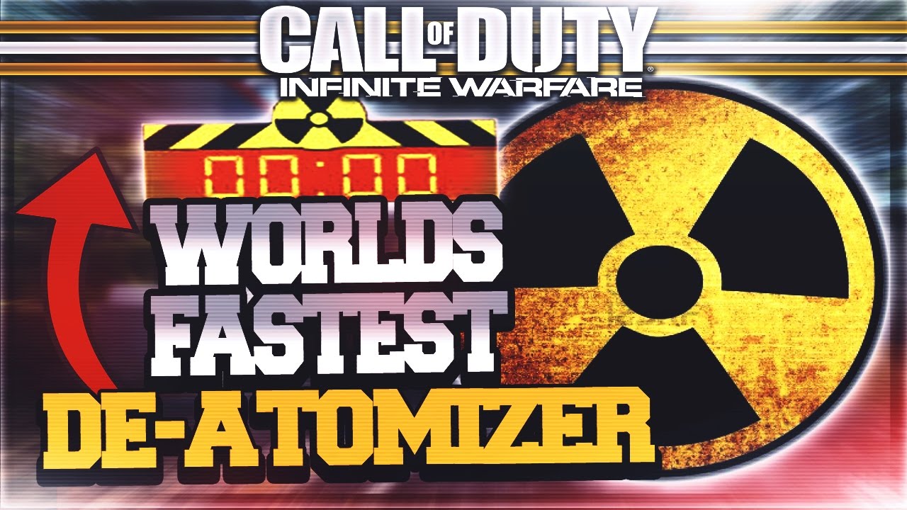INFINITE WARFARE : WORLDS FASTEST DE-ATOMIZER !!! SCHNELLSTER DE-ATOMISIERER IN COD IW !!! - YouTube