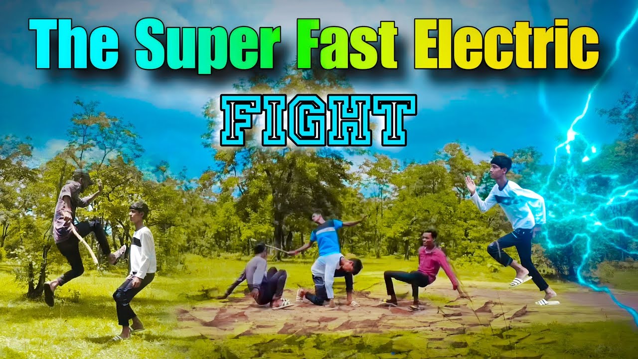 The super electric fight || lulu box || action fight video #fight - YouTube