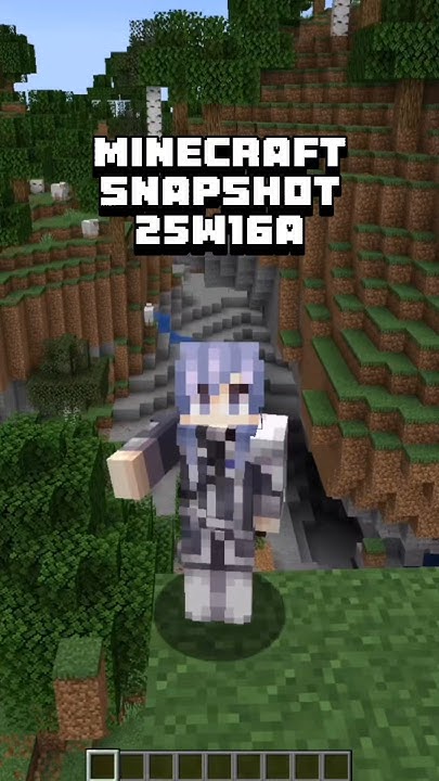 NEW Minecraft Snapshot 25w16a OUT NOW - YouTube