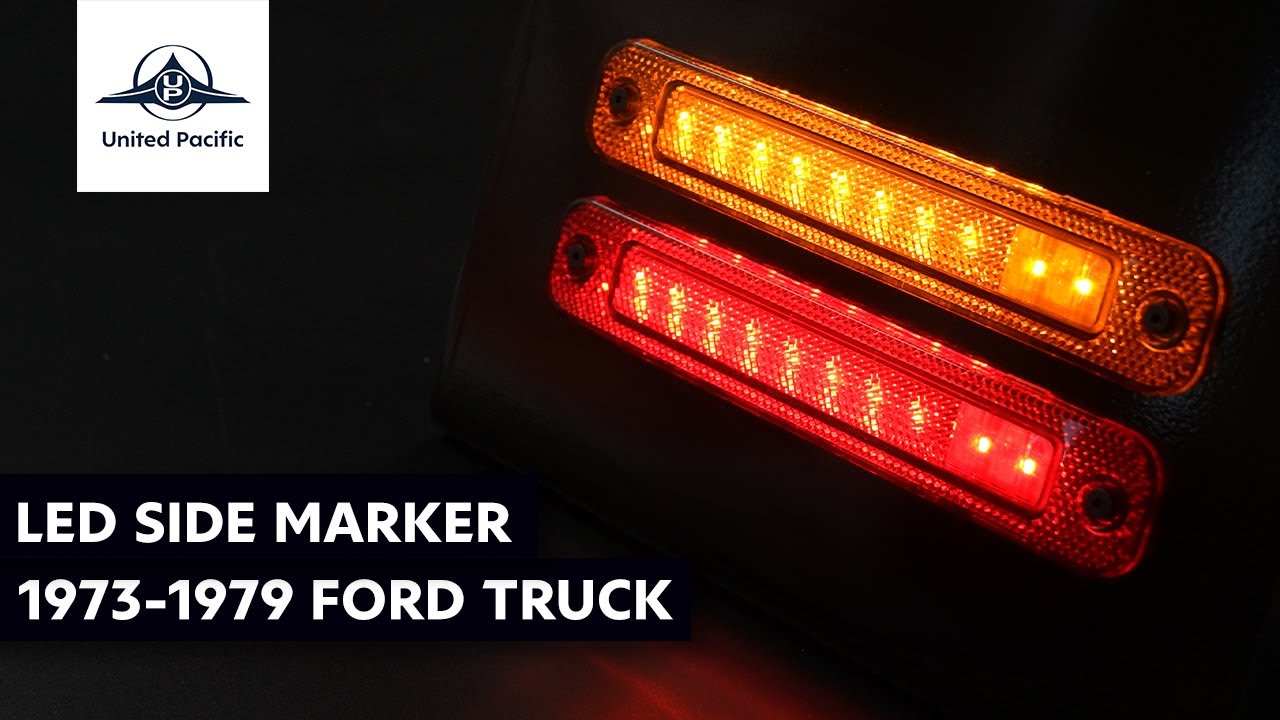 LED Side Marker 1973-1979 Ford Truck - YouTube