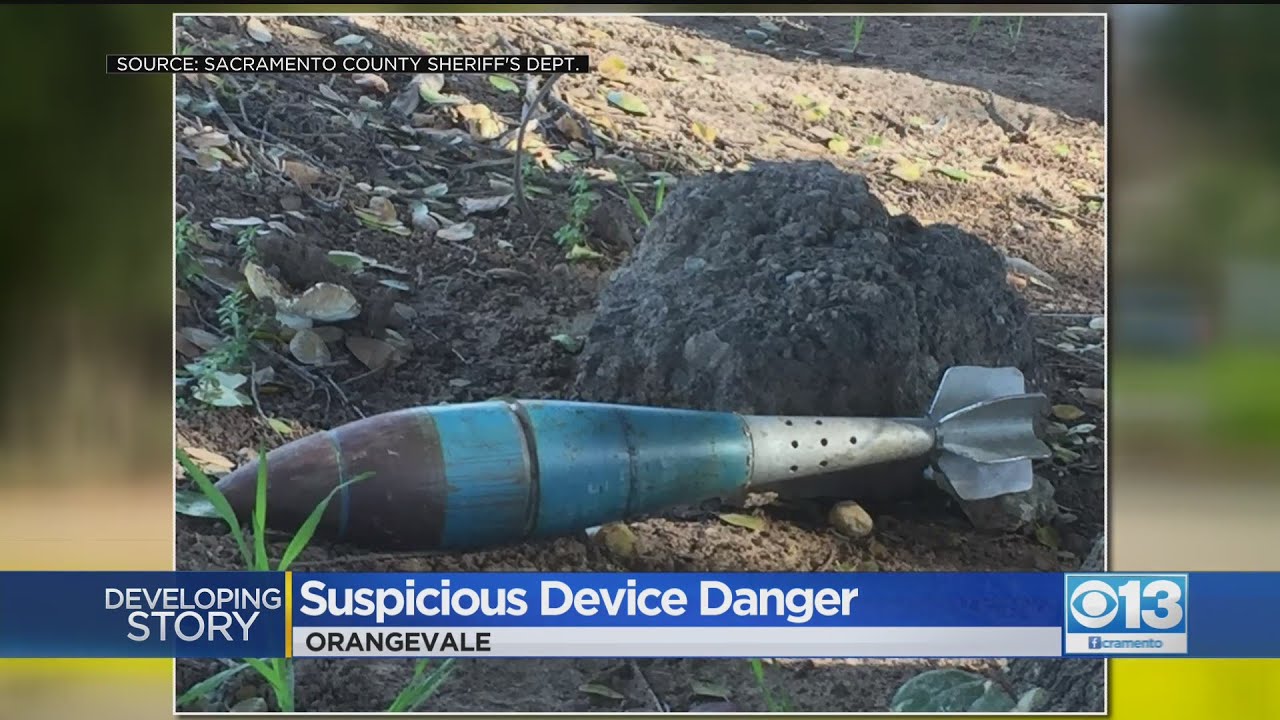 Suspicious Device Danger In Orangevale - YouTube