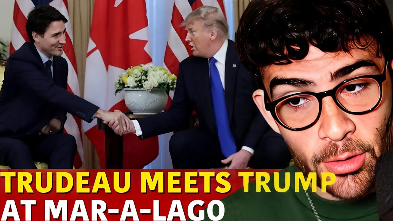 Justin Trudeau Meets With President-elect Donald Trump | Hasanabi ...