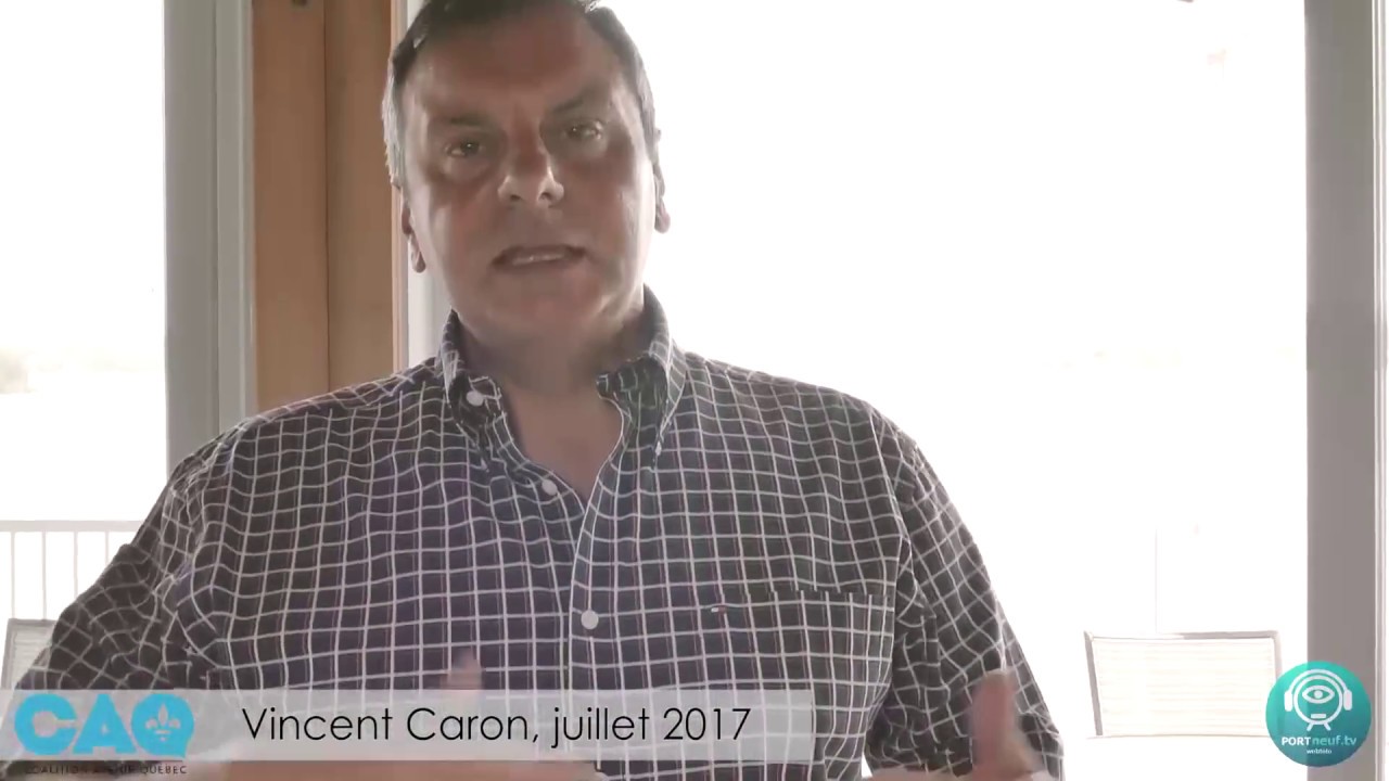 Entrevue avec Vincent Caron, CAQ - YouTube
