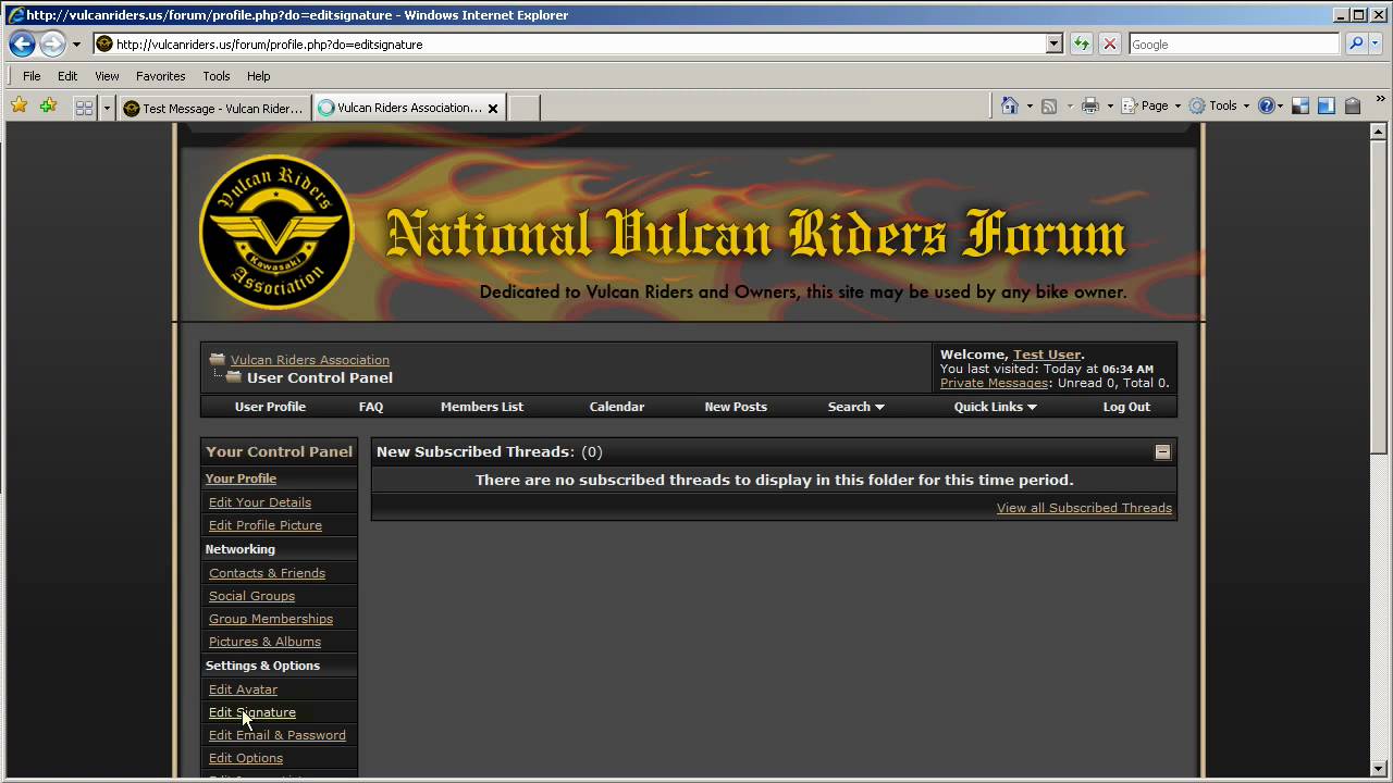How to add a forum signature - YouTube
