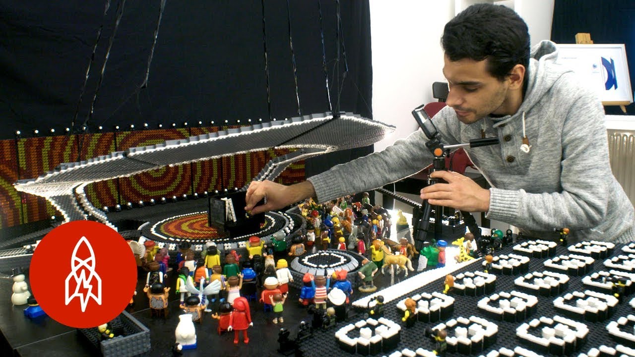 Alexandro bygger Eurovision i lego - YouTube
