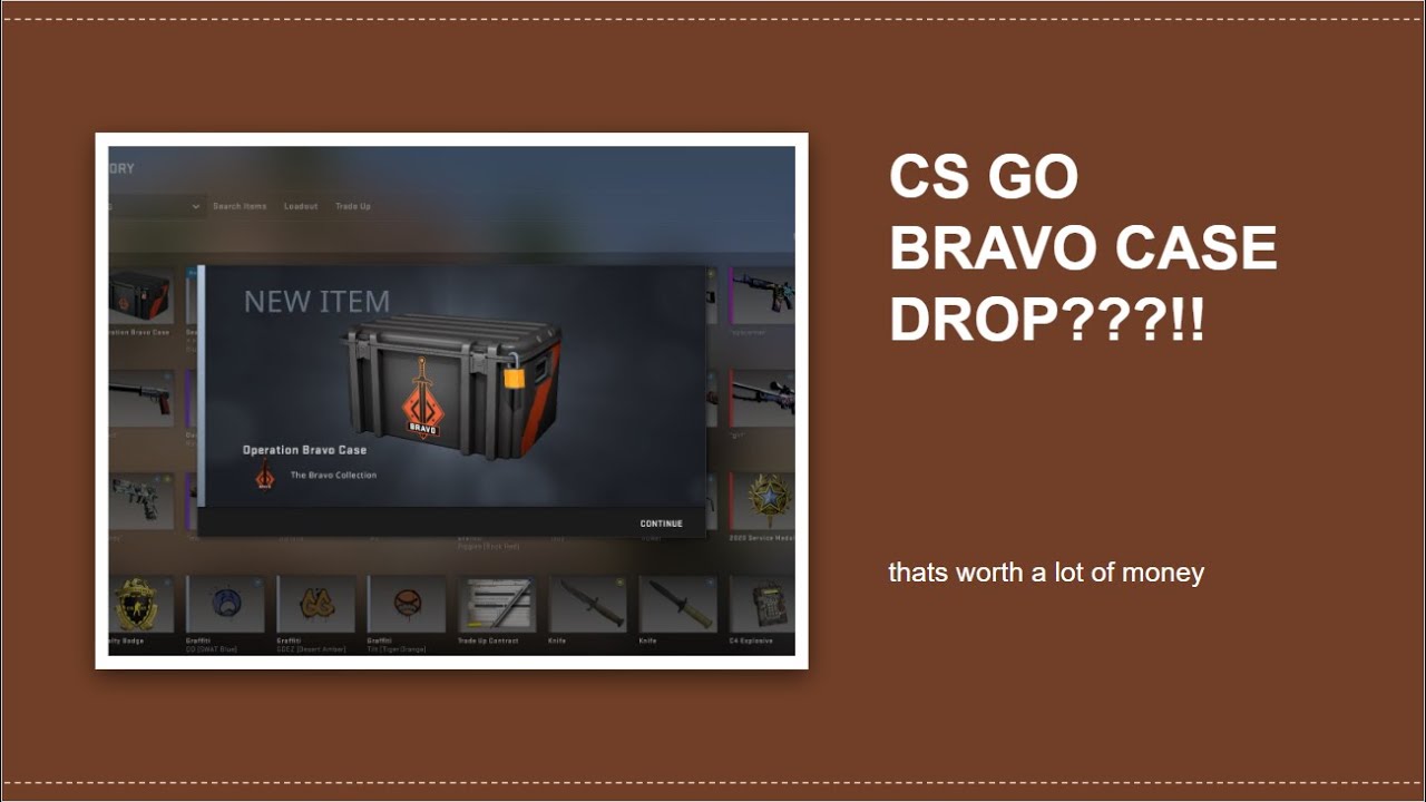 Epic Bravo Case Drop - YouTube