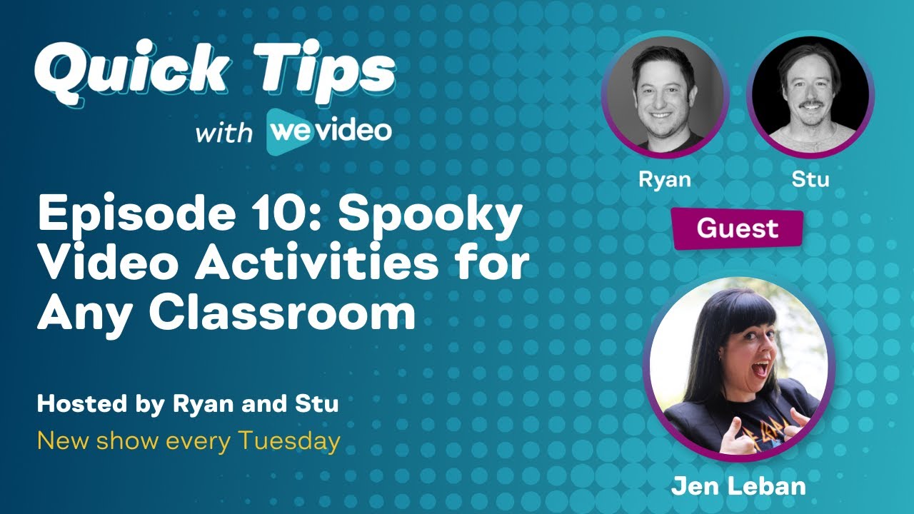 Quick Tips with WeVideo Episode 10: LIVE with Jen Leban - YouTube