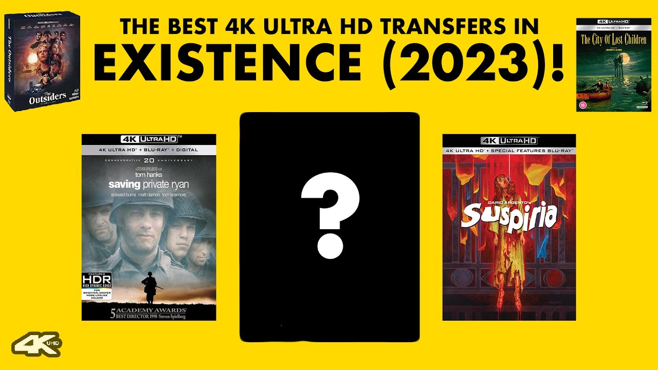 The Best 4K Ultra HD Transfers In Existence (2023)! - YouTube