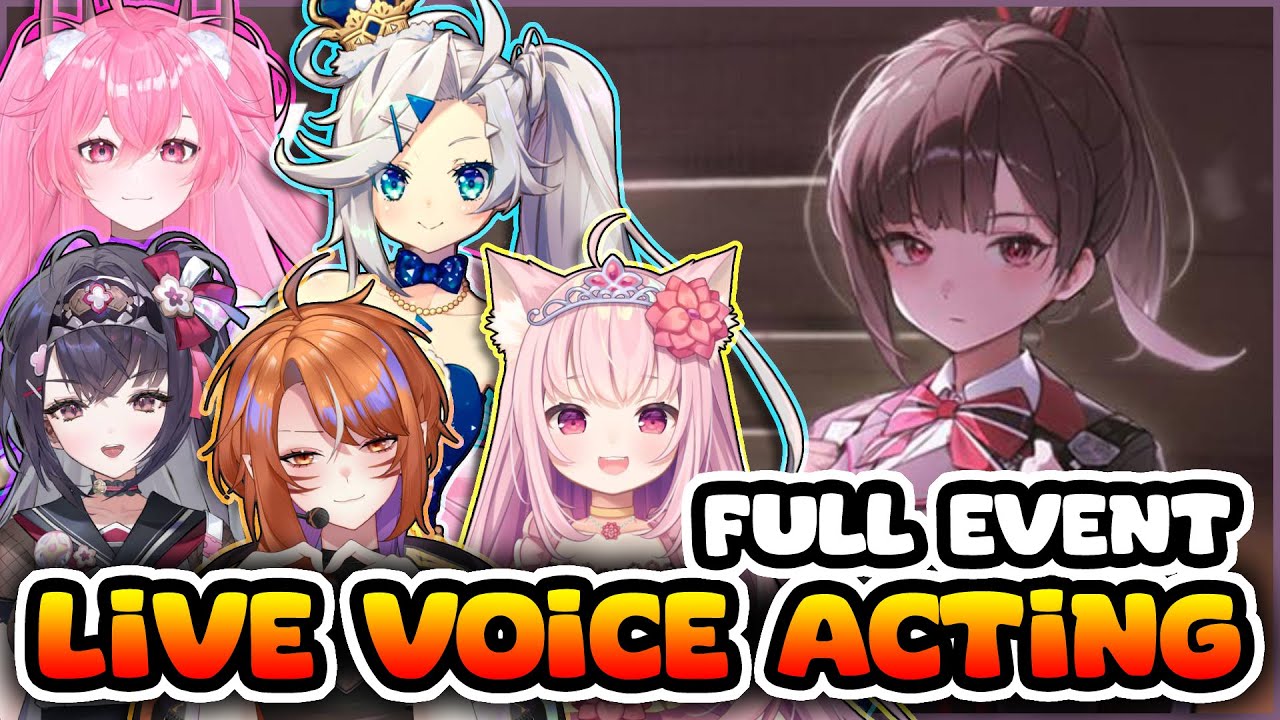 Colorless full event + hard mode ending live English voice acting ...