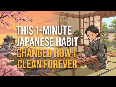 The 1-Minute Japanese Habits That Changed How I Clean Forever