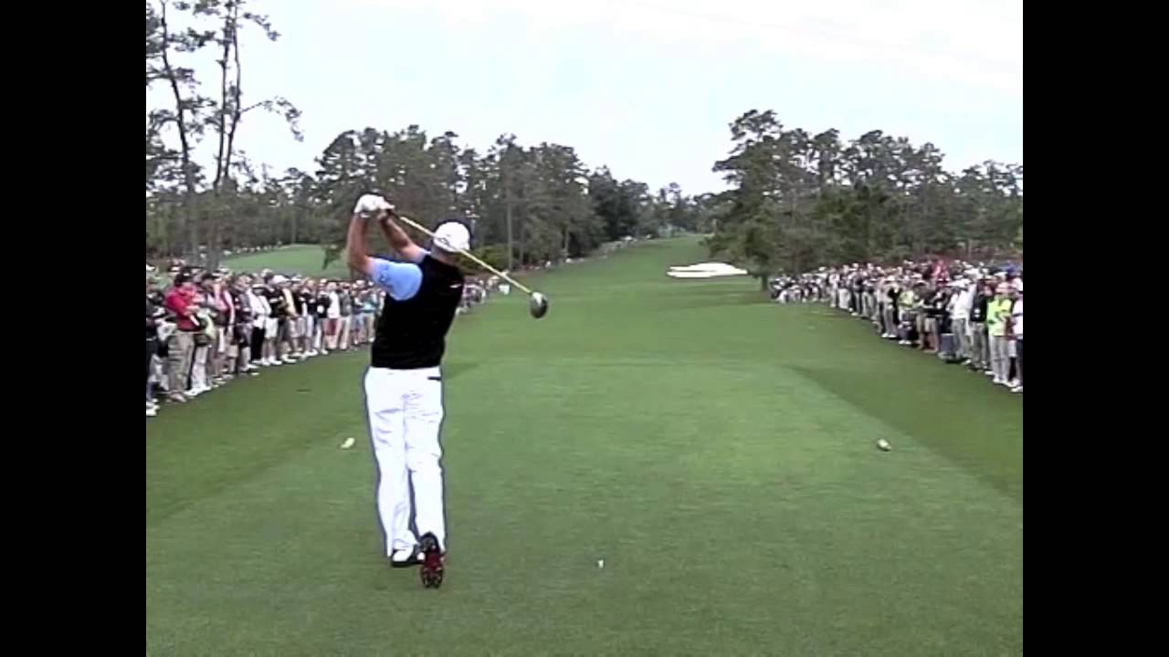 Thomas Bjorn perfect drive. - YouTube