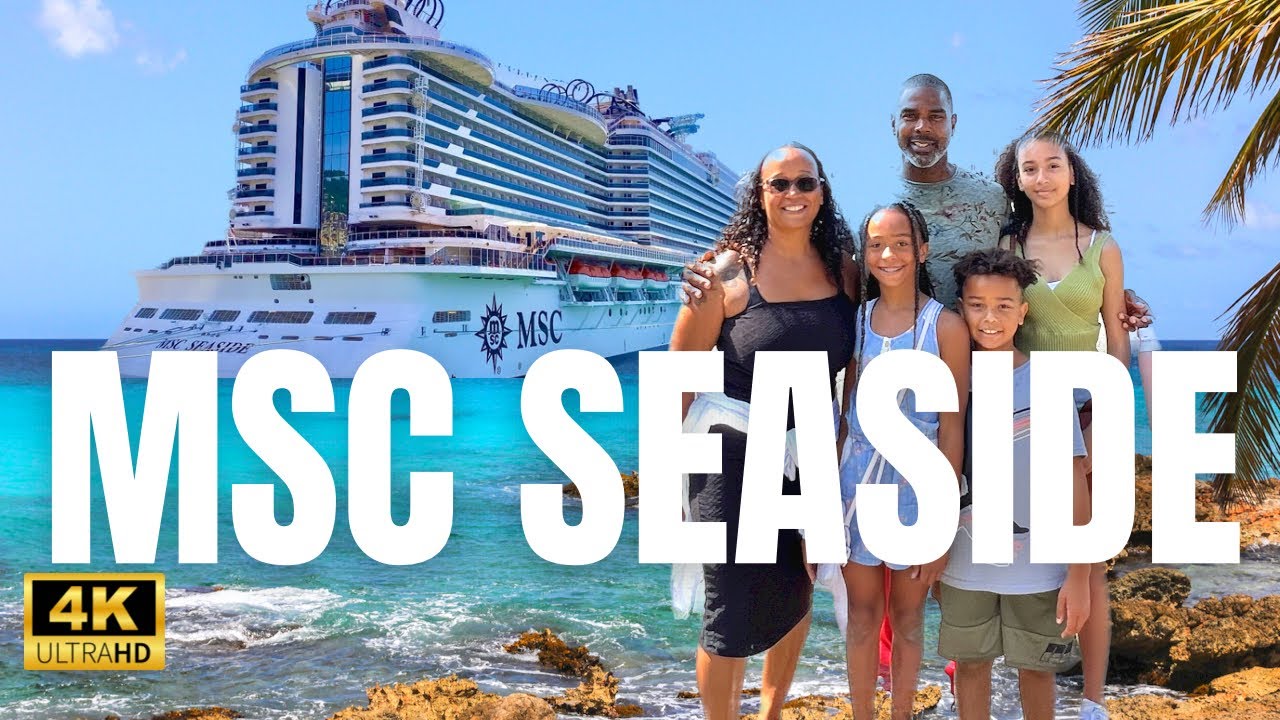 LUXURY & FUN: Cruise Ship Tour - MSC SEASIDE *4K* - YouTube