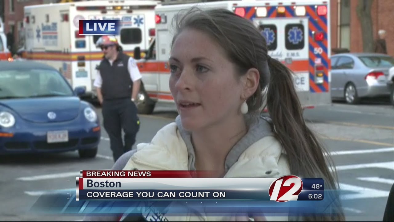 Boston Marathon - Susan Campbell Get Reactions - YouTube