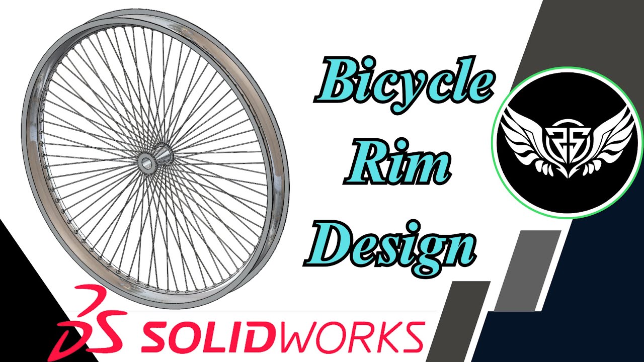 Bicycle Rim Designed In Solidworks - YouTube