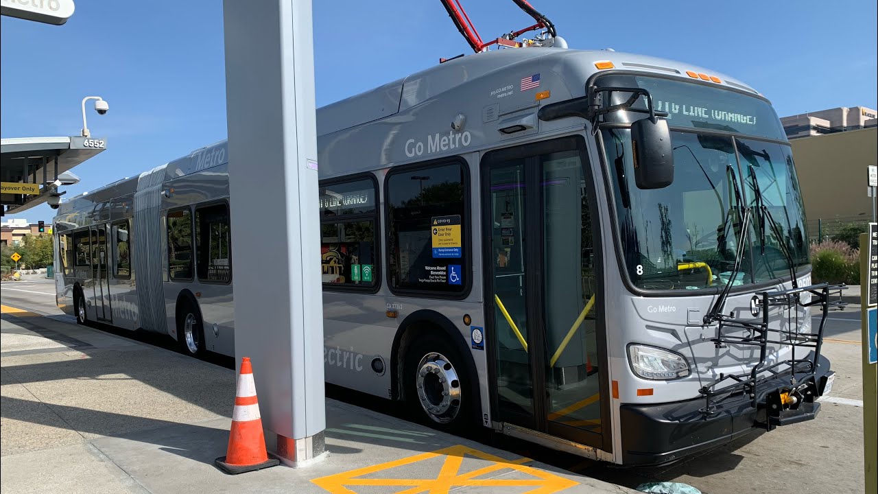LACMTA 2019 New Flyer XE60 #19503 - YouTube