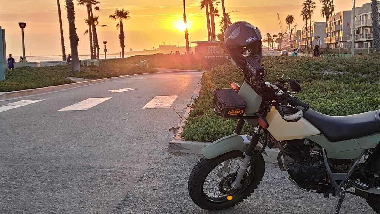 Long Distance Trip on a Yamaha TW200 Part 2 ; The Mini Adventure - YouTube