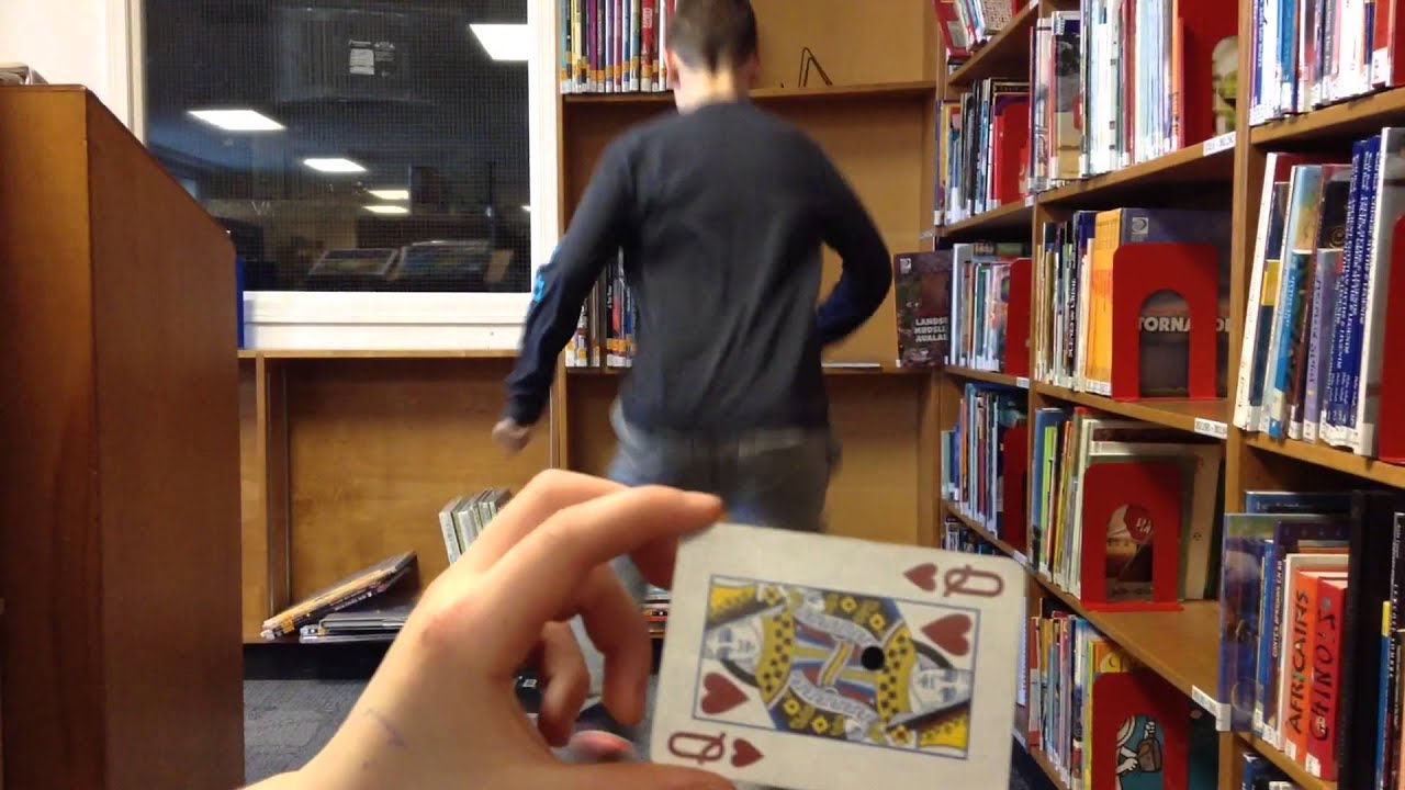 FUNNY TUTORIAL ON HOW TO THROW A CARD - YouTube