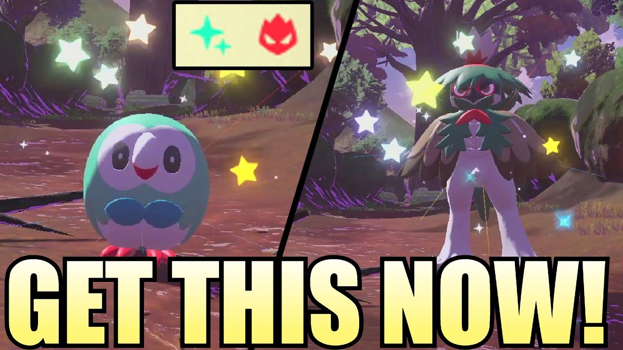 Get Shiny Alpha Rowlet NOW in Pokemon Legends Arceus - YouTube