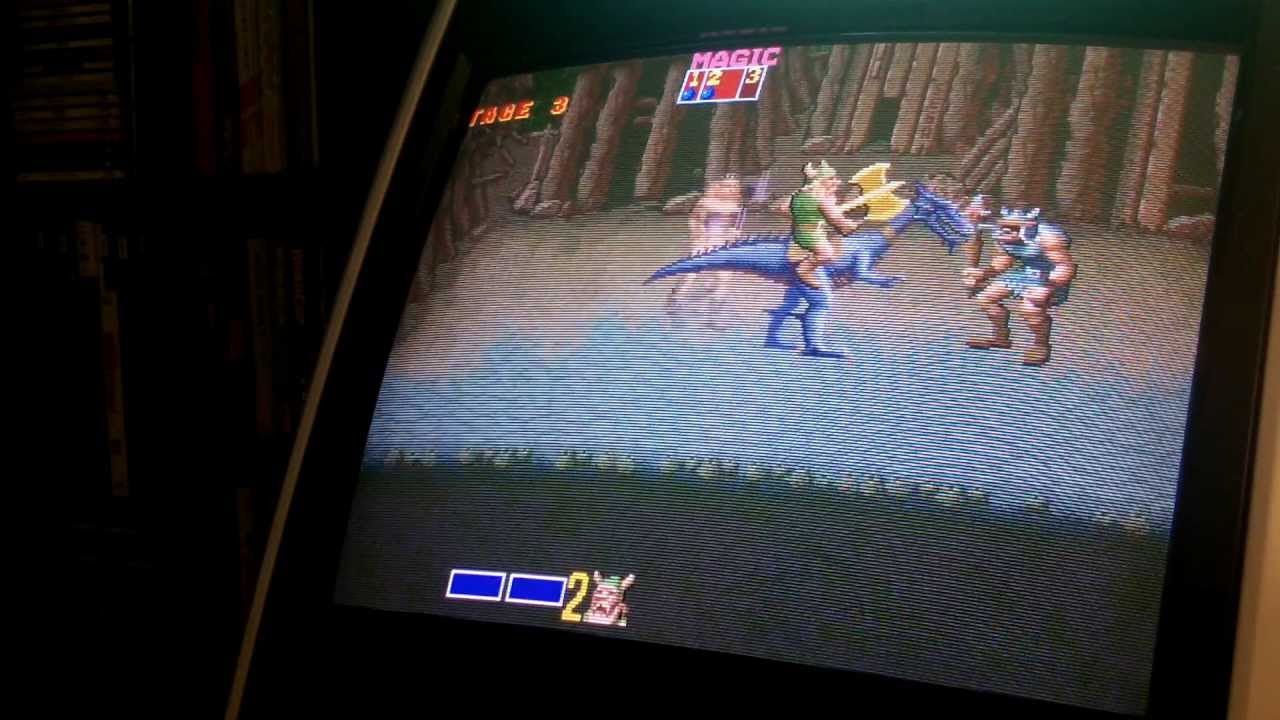 1 Credit - Golden Axe - Arcade - Practice Run - YouTube