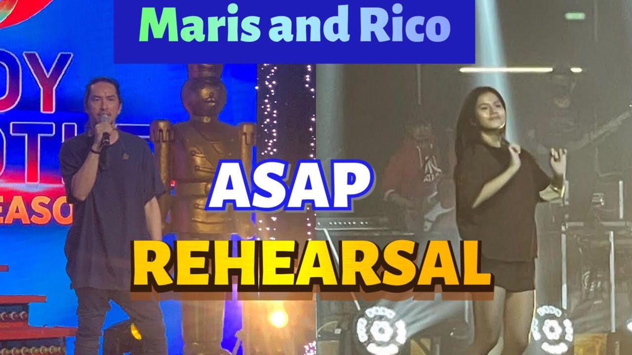 Maris Racal at Rico Blanco ASAP REHERSAL - YouTube
